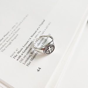 Jewelry | Vintage Sterling Silver Cross Signet Ring | Poshmark